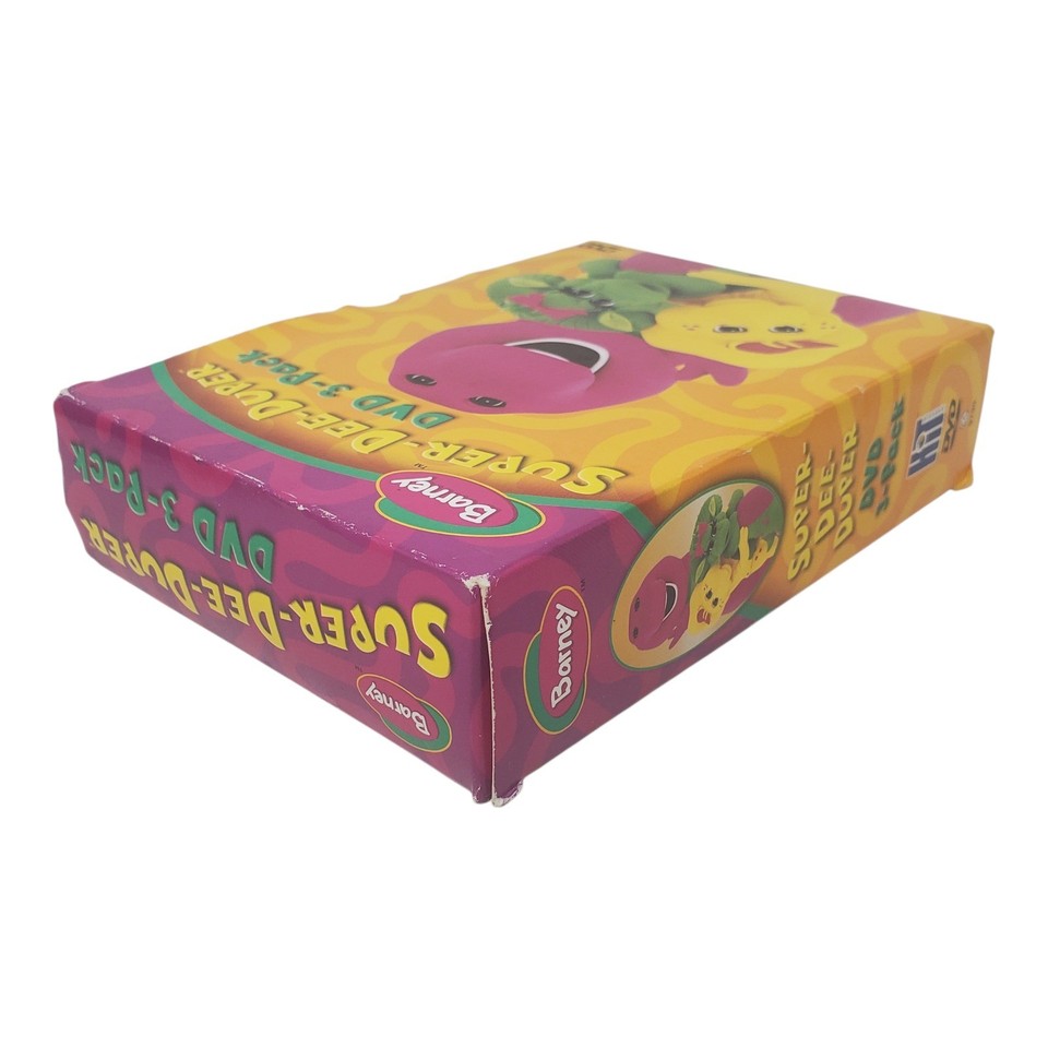 Barney and Friends DVD 3 Pack Children Educational Learning Fun Movies ...