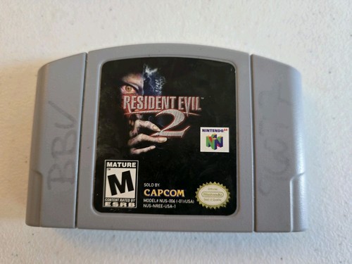 Resident Evil 2 (Nintendo 64 N64, 1999) Authentic - Tested and Working ...