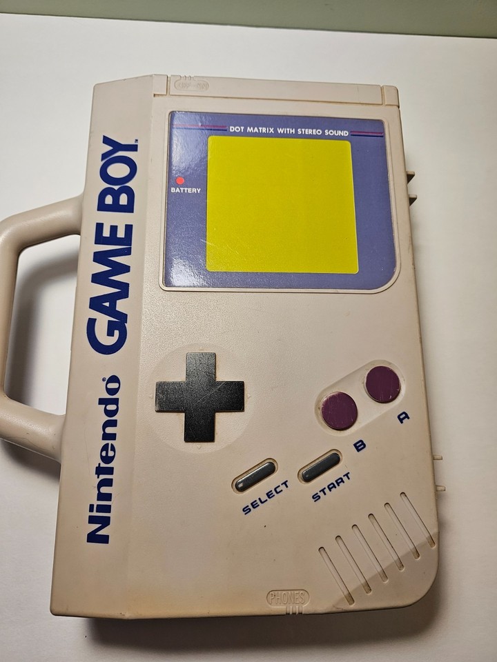 Original Nintendo Game Boy System Lot w/Official Case Power Cord Game ...