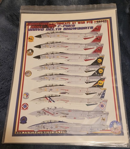 Fightertown Decals F-14B/D Tomcats At War PT2 48085 | eBay