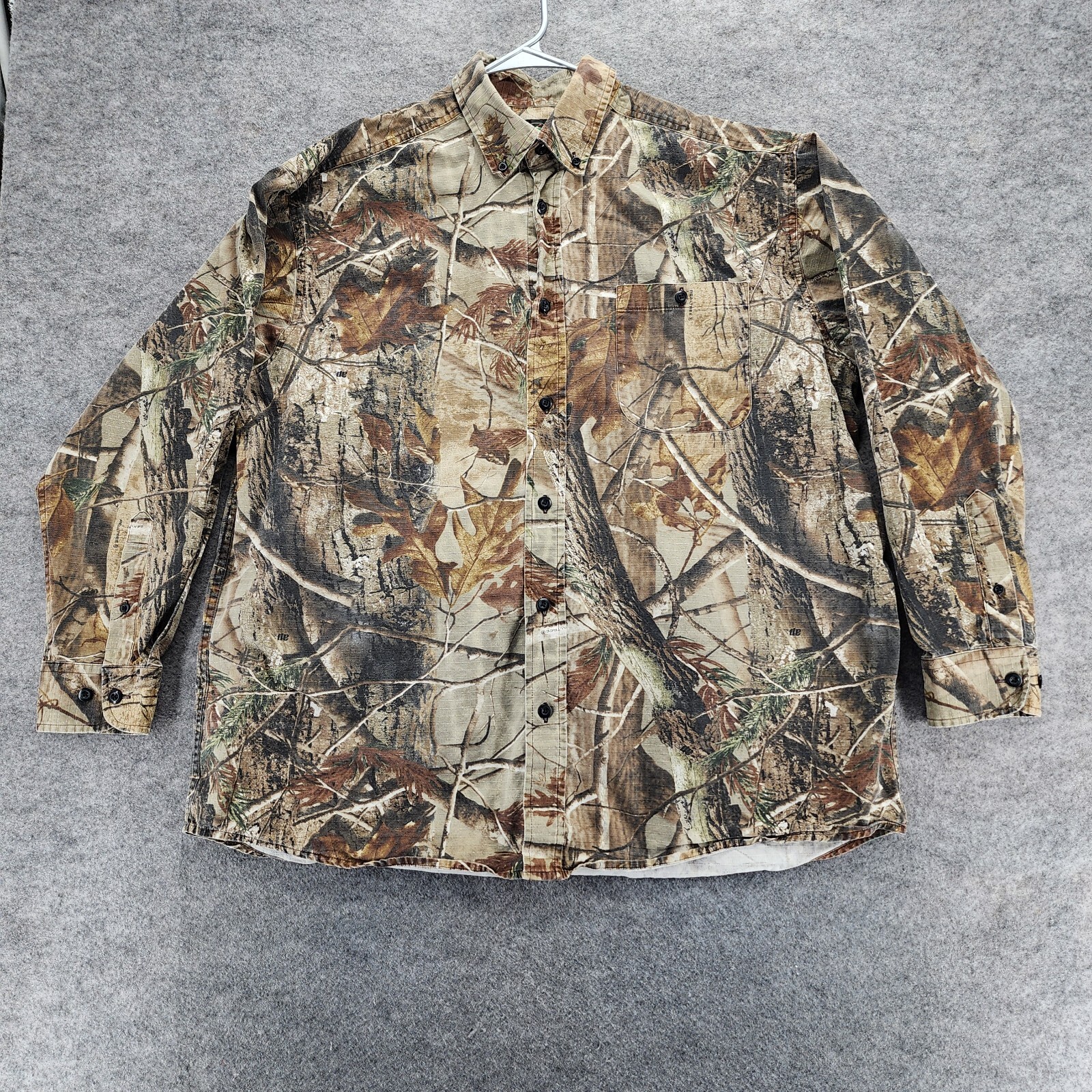 Red Head Shirt Mens XL Button Down Realtree Camo Ripstop | eBay