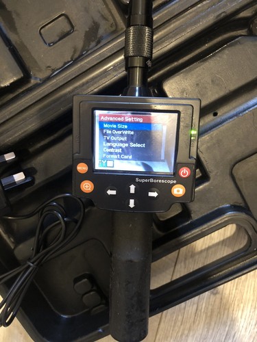 Vonics Inspection Camera Video Borescope Endoscope Snake Light Battery ...