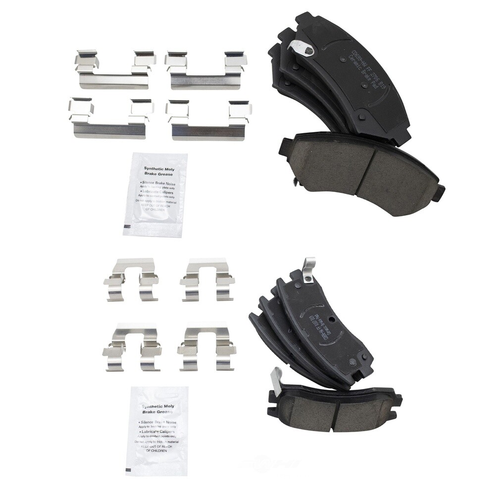Disc Brake Pad Set-Ceramic Brake Pads TRQ BFA12929 for sale online | eBay