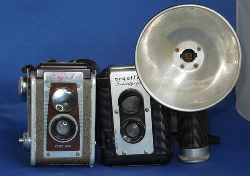 Vintage Lot of 2 Argus/Argoflex 75 & Duaflex IV Cameras not working | eBay