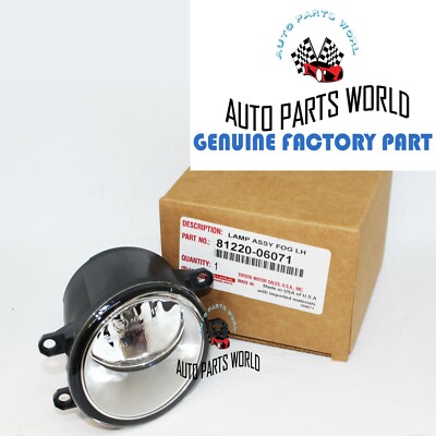 GENUINE TOYOTA CAMRY RAV4 COROLLA VENZA RX350 LEFT DRIVER FOG LAMP ...