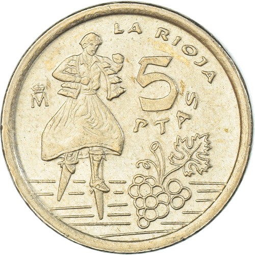 [#1329764] Coin, Spain, 5 Pesetas, 1996 | eBay