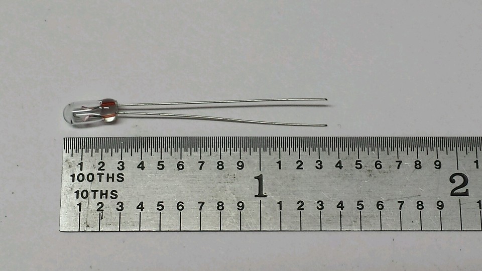 (6) 3mm Clear Grain Of Wheat Bulbs For Slot Cars Flamethrower ...