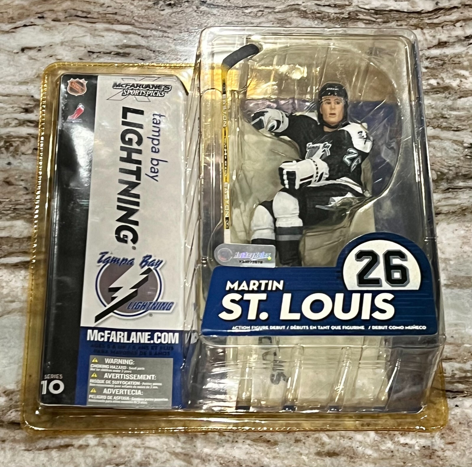 McFarlane NHL Series 10 Martin St. Louis Tampa Bay Lightning - Brand ...