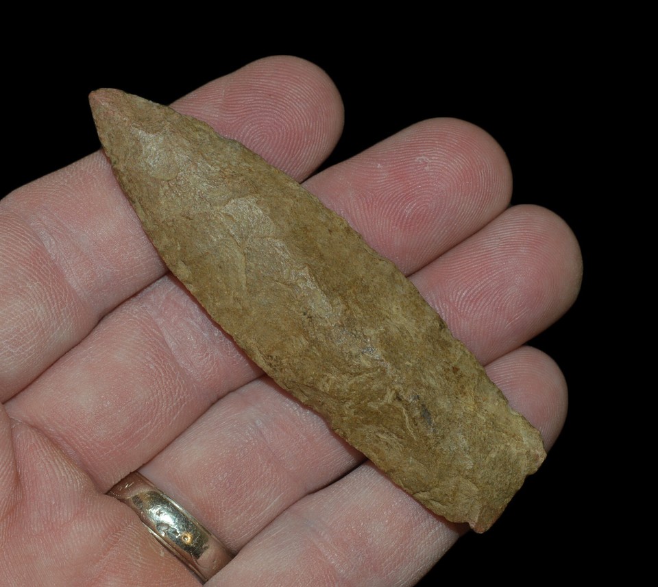 ARCHAIC LANCEOLATE KENTUCKY INDIAN ARROWHEAD ARTIFACT COLLECTIBLE RELIC ...