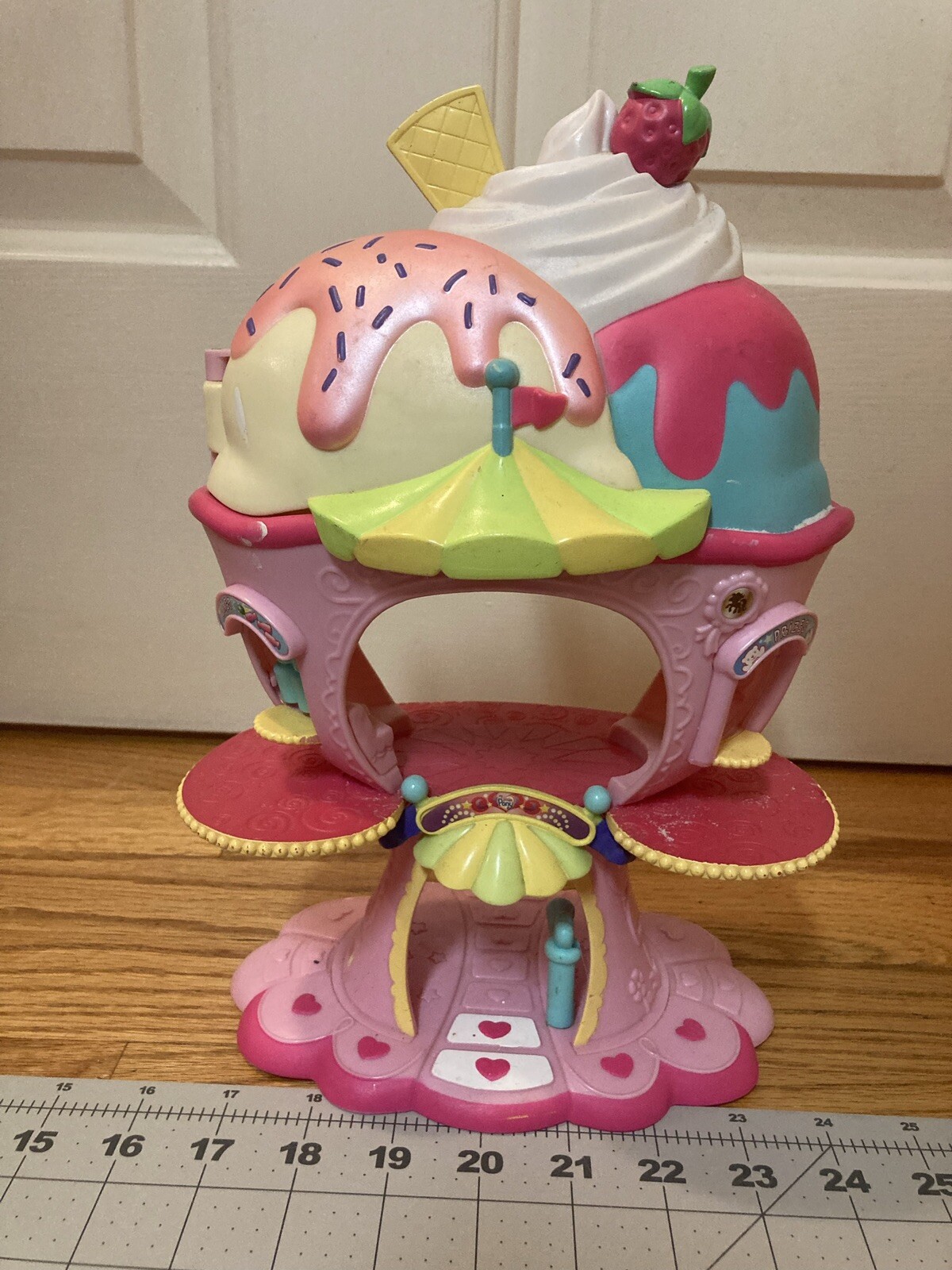 My Little Pony Ponyville Sweet Sundae Ice Cream Shop Hasbro Vintage Old ...