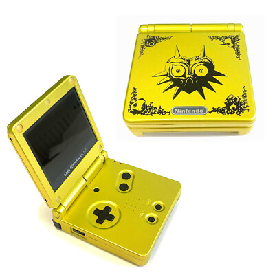 Zelda Gold GameBoy Advance SP GBA SP IPS V3 Screen Backlit Screen New ...
