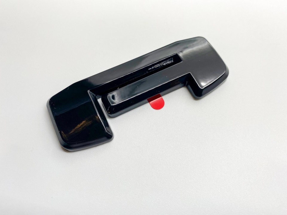 OVERLAY 3PC Gloss Black DENALI Sierra Emblem 2019+ GMC Sierra 1500 ...