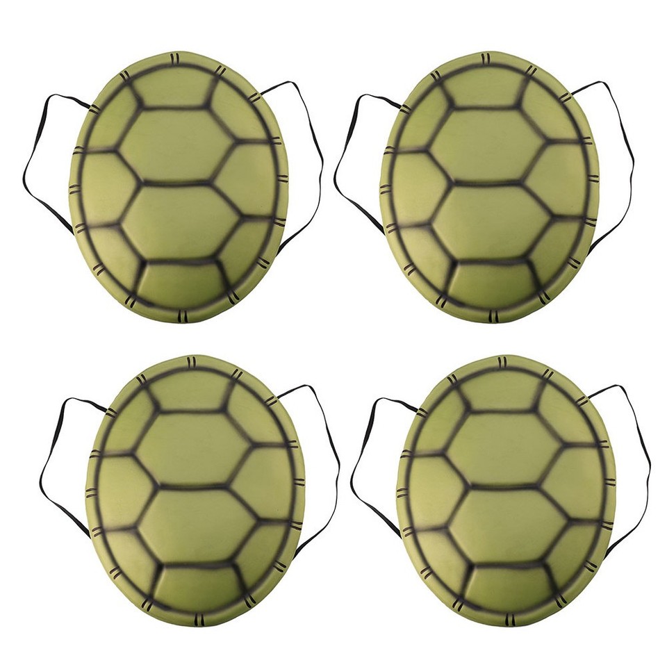 4 Count Turtle Shell Party Props Cosplay Costume Performance Costumes ...