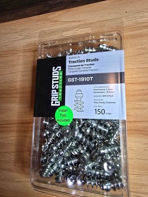 Tractor Loader Rubber Tire Studs Gripstuds Skid Steer 1910T Grip Studs ...