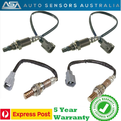 OXYGEN SENSORS O2 for TOYOTA FJ Cruiser 4.0L 6CYL - Full Vehicle Kit ...