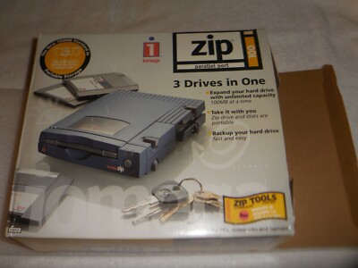 Iomega Zip 100 parallel port 3 Drives in one | eBay