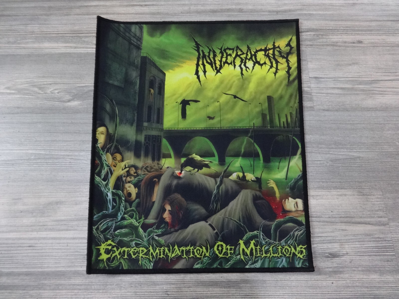 Inveracity Patch Backpatch Back Patch Death Metal Defeated Sanity | eBay.de