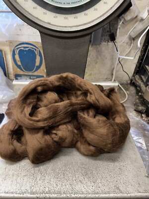 Chocolate Brown Merino Wool Roving/Laps 100g for Crafting/Spinning and ...