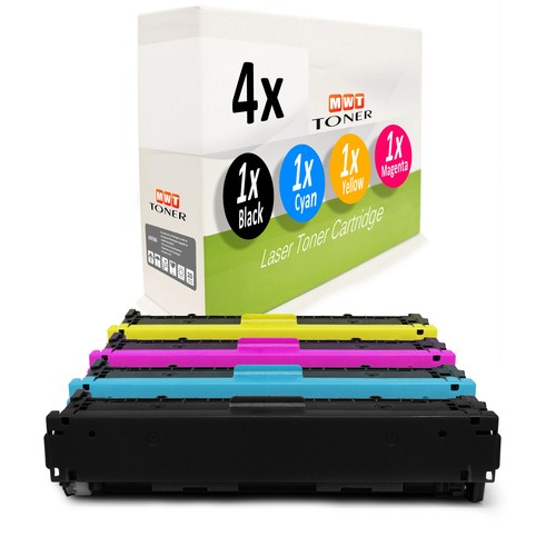 4x MWT Toner XXL Compatibile F R HP Cf 00X 01X 02X 03X 201X 00X-03X ...