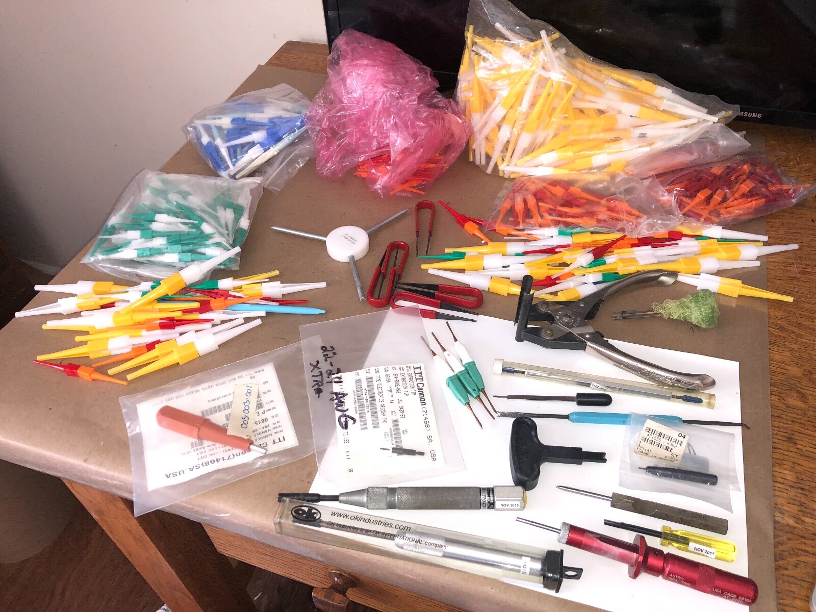 AMPHENOL ITT CANNON ASTRO HYPERTAC INSERTION AND EXTRACTION TOOLS | eBay