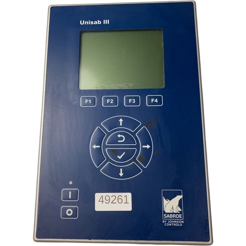 Johnson Controls UNISAB III Display Kontroll-Einheit 4214-002 rev 1 | eBay