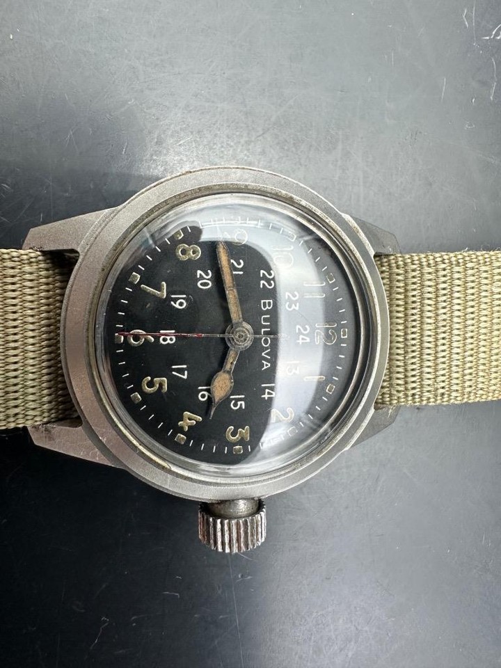 1961 Bulova Mil-W-3818A Military Watch | eBay