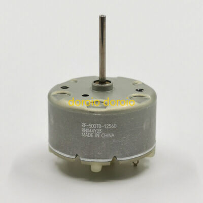 Mabuchi RF-500TB-12560 DC 6V-12V Micro Mini 32mm Round Electric Motor ...