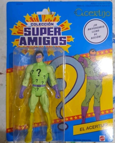 Matty Collector DC Universe Super Powers Amigos El Acertijo The Riddler ...