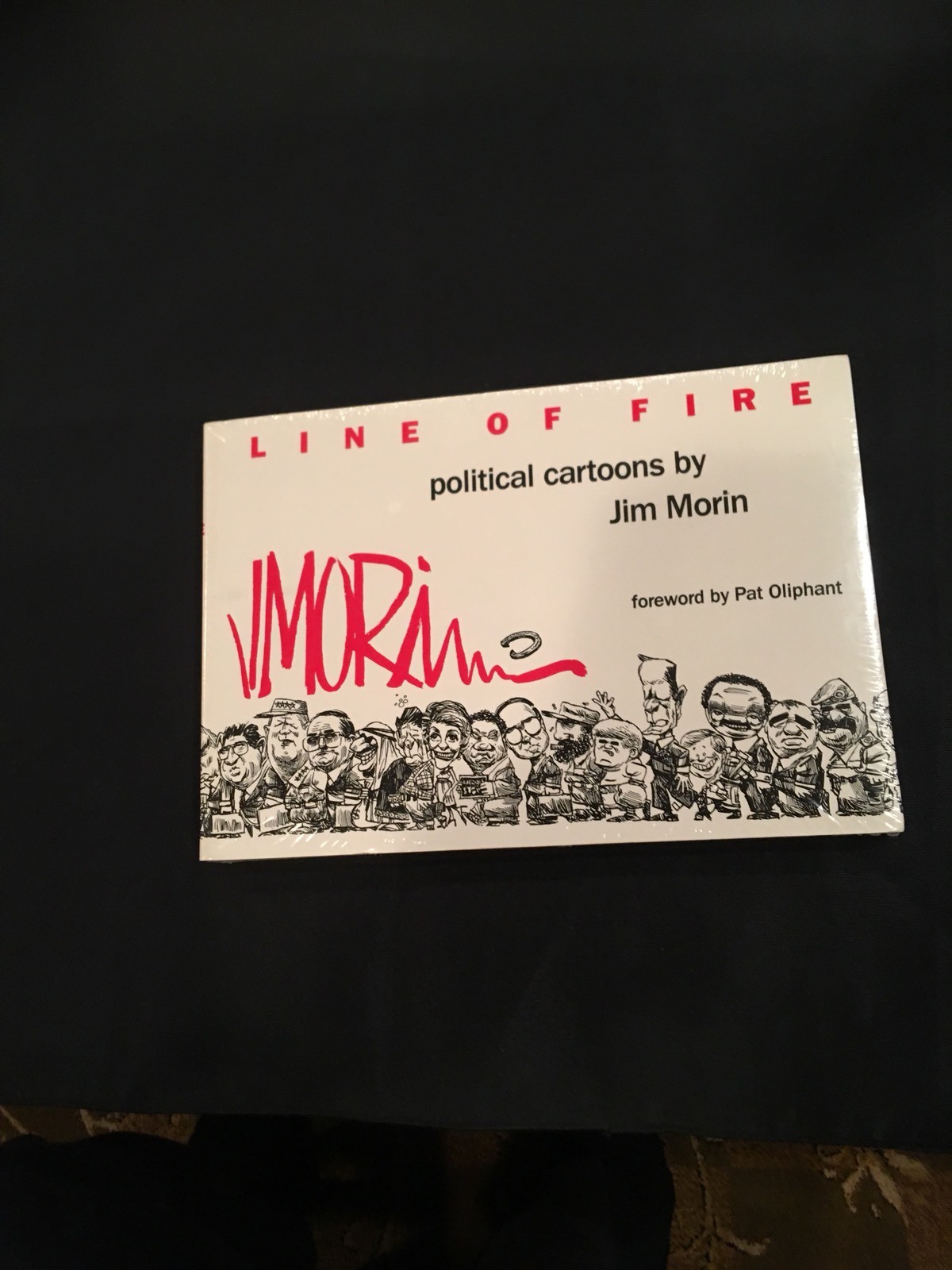 Line of Fire : Political Cartoons by Jim Morin (1991, Trade Paperback ...