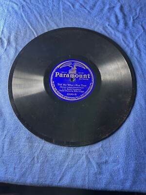 PARAMOUNT Record 78 rpm 33040 TELL ME WHY / MANDY | eBay