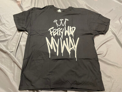 Fetty Wap My Way Crown 2XL T-Shirt official Rap Tee Hip Hop g-funk ...