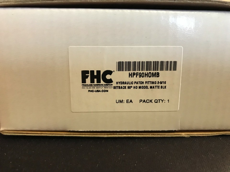 FHC HPF90HOMB Hyrdraulic Patch Fitting 2-9/16" Setback 90 HO Model ...