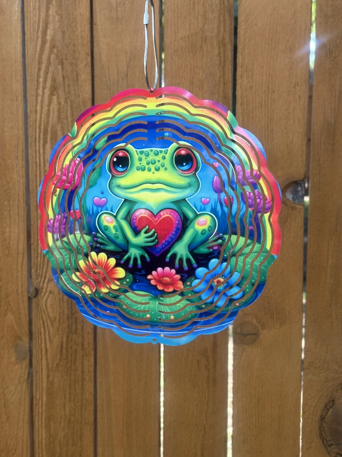 Frog Wind Spinner| 3D Design for Patio & Garden Decor| Great Gift | eBay