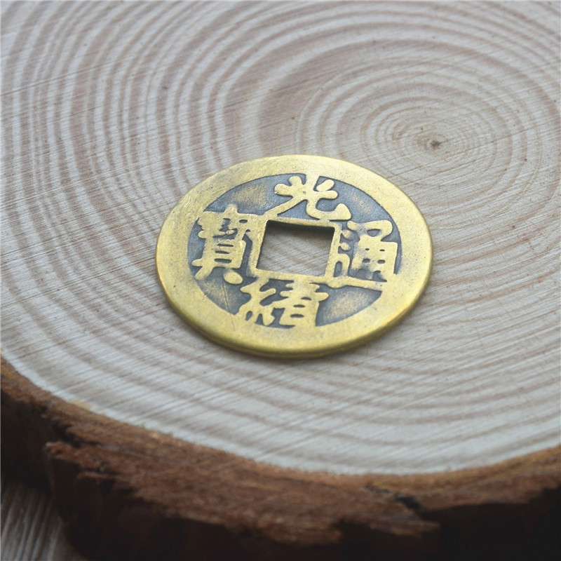 Copy Ancient Emperors Copper Coins Crafts DIY Chinese Knot Accs 24mm 10 ...