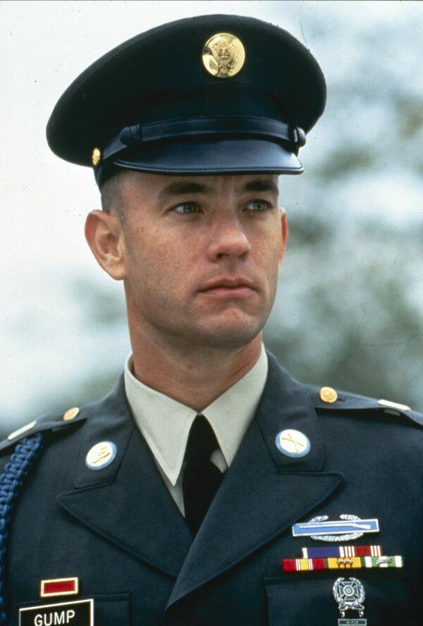 Tom Hanks original 35mm film slide portrait in uniform Forrest Gump | eBay
