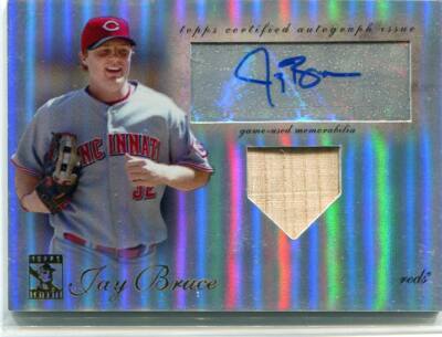 2009 Topps Tribute - JAY BRUCE - Autograph Game Bat - REDS #d 97/99 | eBay