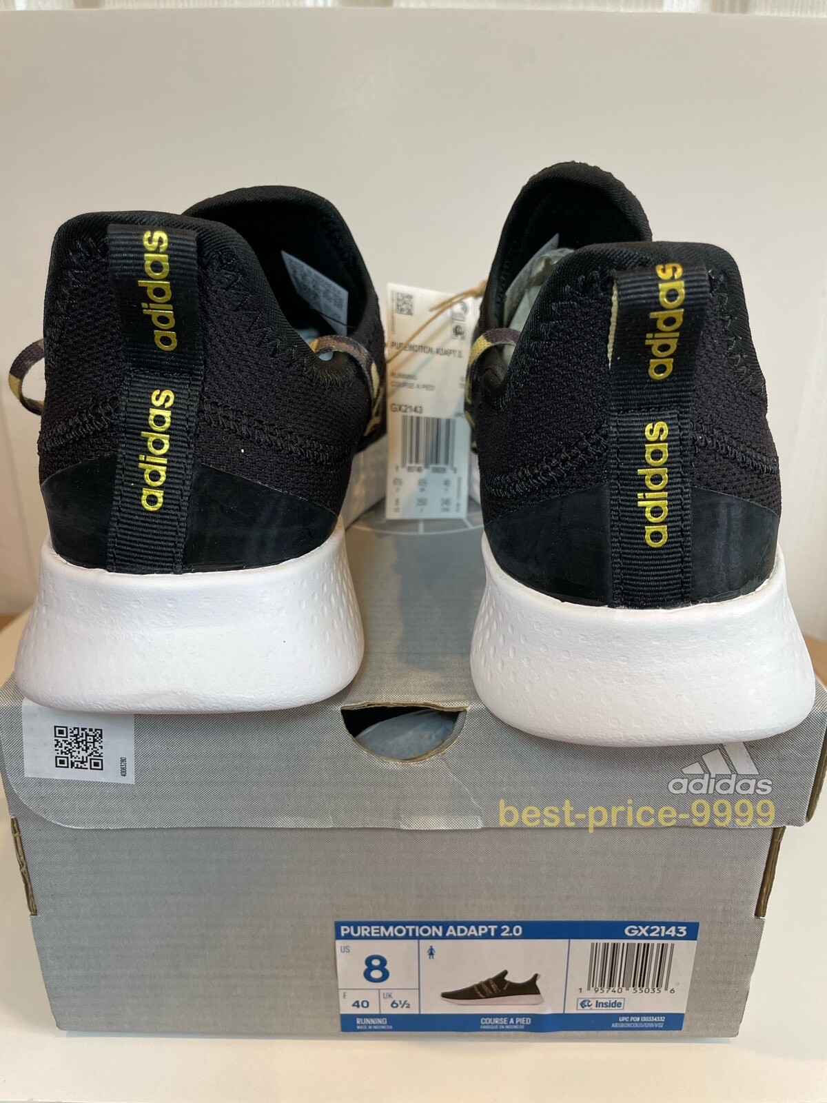 Adidas -Size 8- Pure Motion Adapt 2.0 Women's Athletic Running Shoes ...