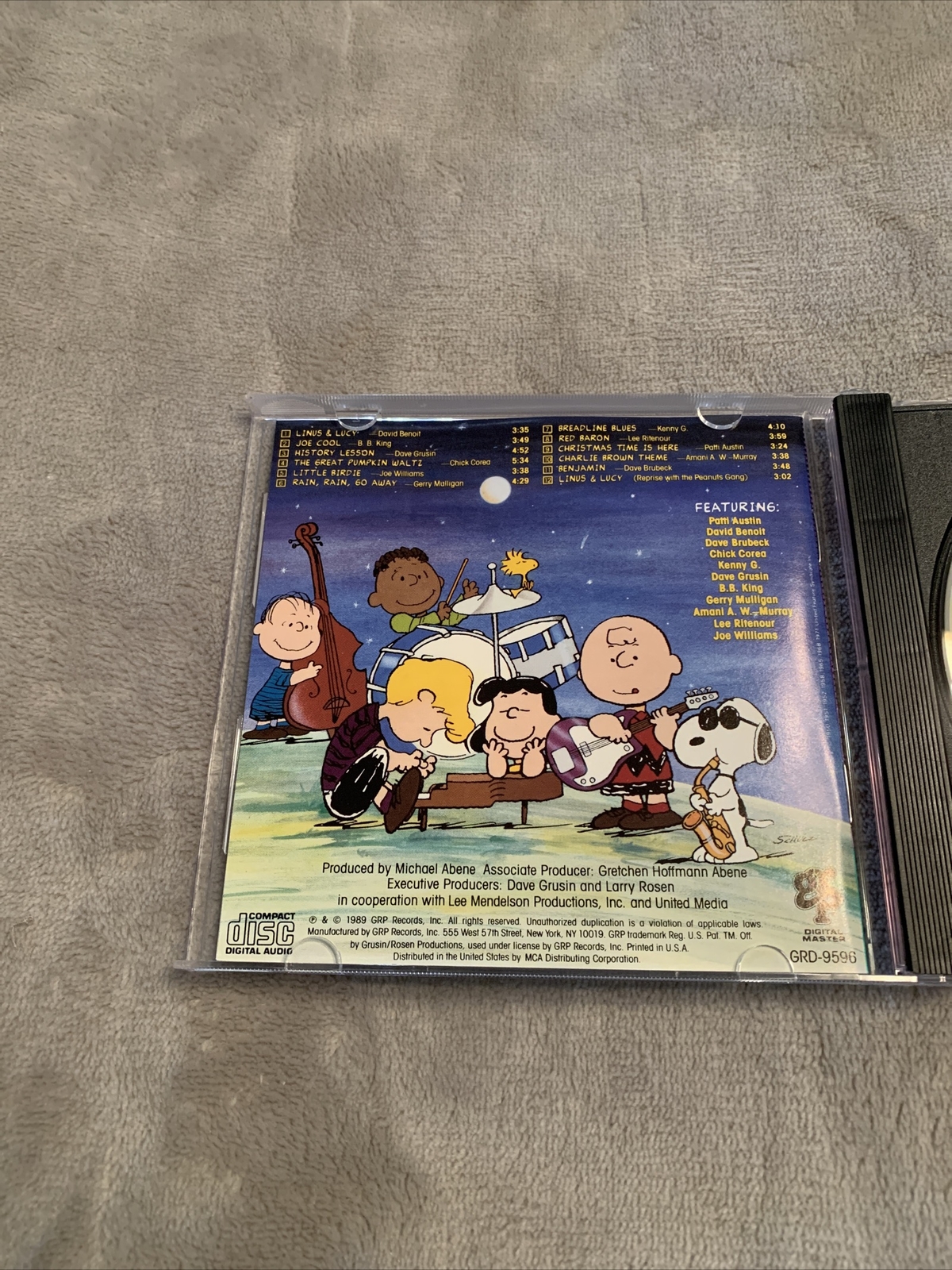 PROMO Happy Anniversary, Charlie Brown! by Various Artists CD Rare ...