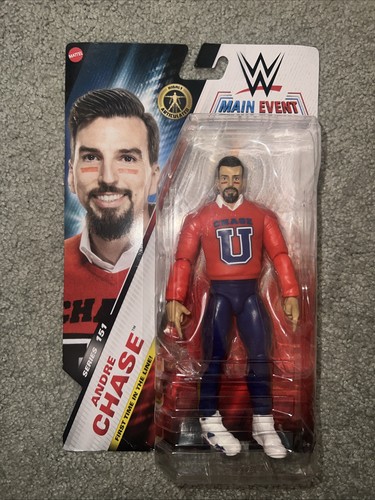 WWE Main Event 151 ANDRE CHASE U Figure First Time In The Line Mattel ...