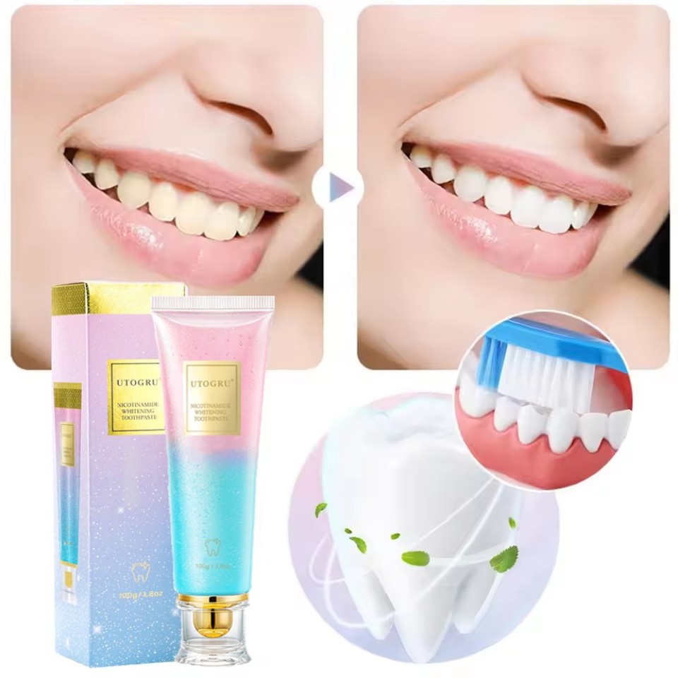 1-10 Pack Niacinamide Whitening Toothpaste Nicotinamide Dazzle White ...