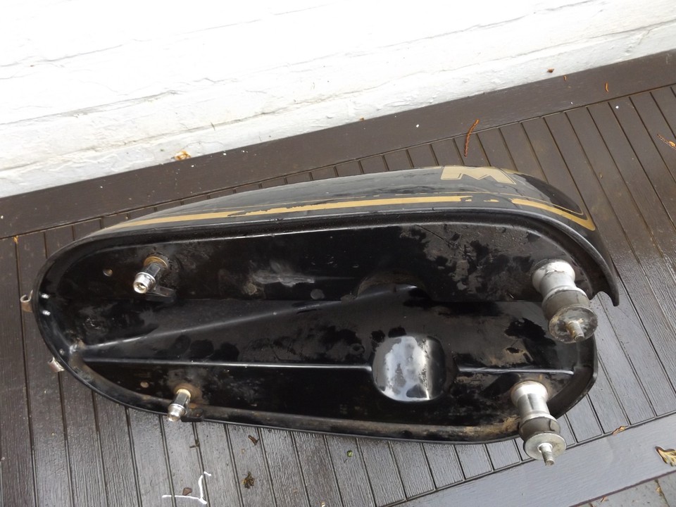 MATCHLESS AJS COMPETITION PRE 65 TWIN SHOCK FIBREGLASS PETROL TANK ...