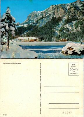 Hintersee Germany Reiteralpe Mountains Lodge Postcard Unused (42870) | eBay