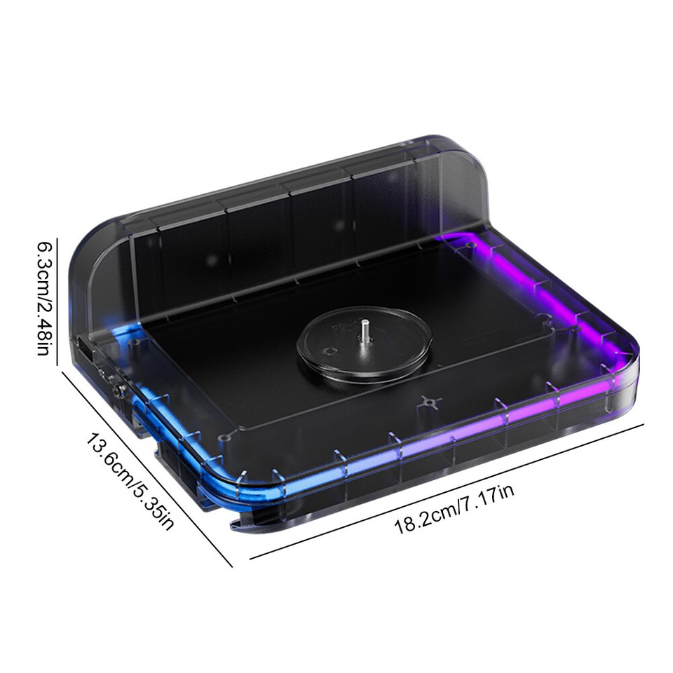 Wall Mount Stand Holder RGB Handle Storage Rack for PS5 Pro/PS5 Slim ...