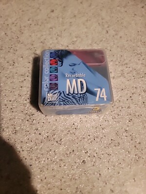 SONY MiniDisc MD74 74 min 8 Pack W/ Case. Made in Japan Sealed NEW | eBay