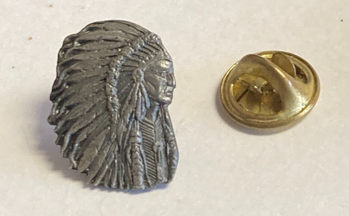Vintage Rare Facing Right Indian Head Chief Headdress Native American ...