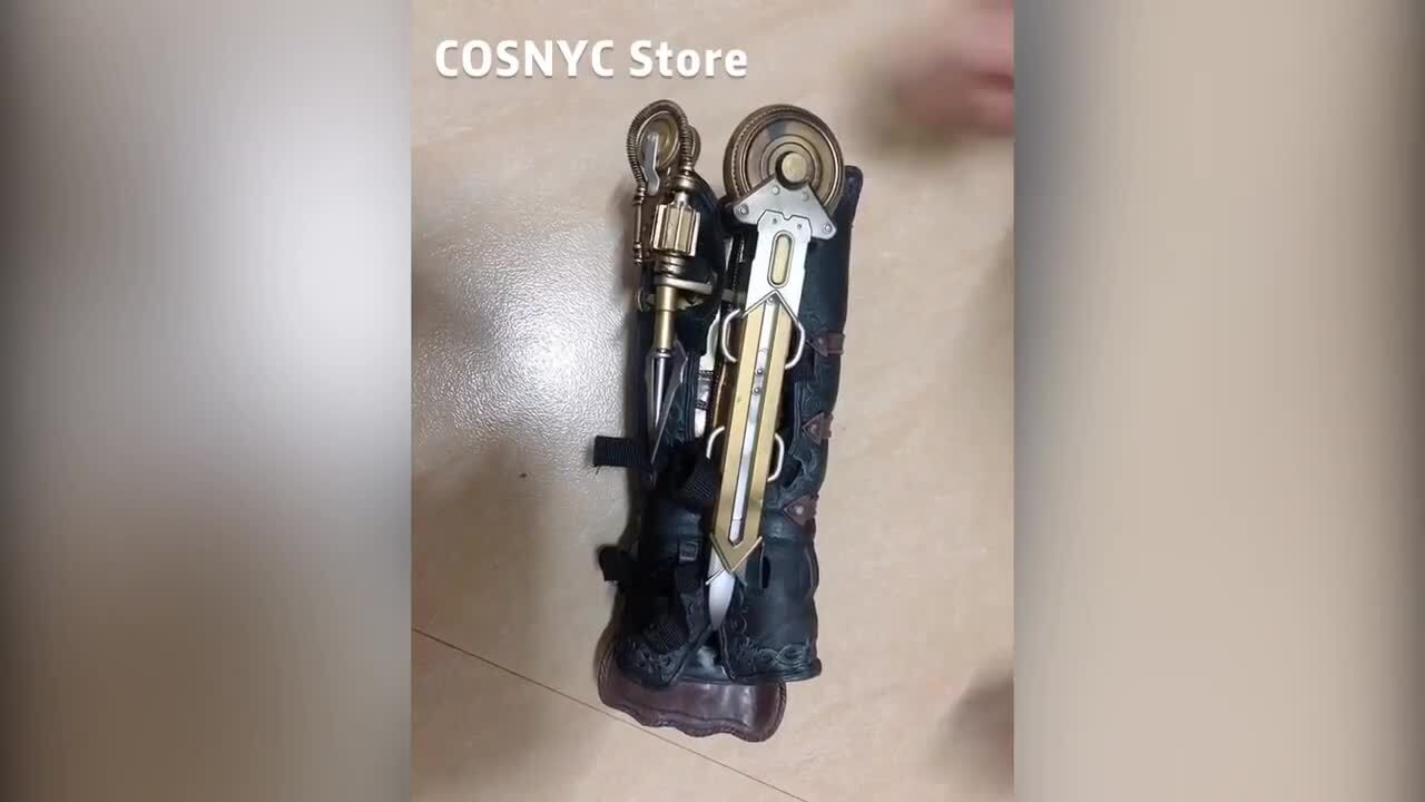 Assassin's Creed Syndicate Cosplay 1:1 Hidden Blade Jacob Frye Evie ...