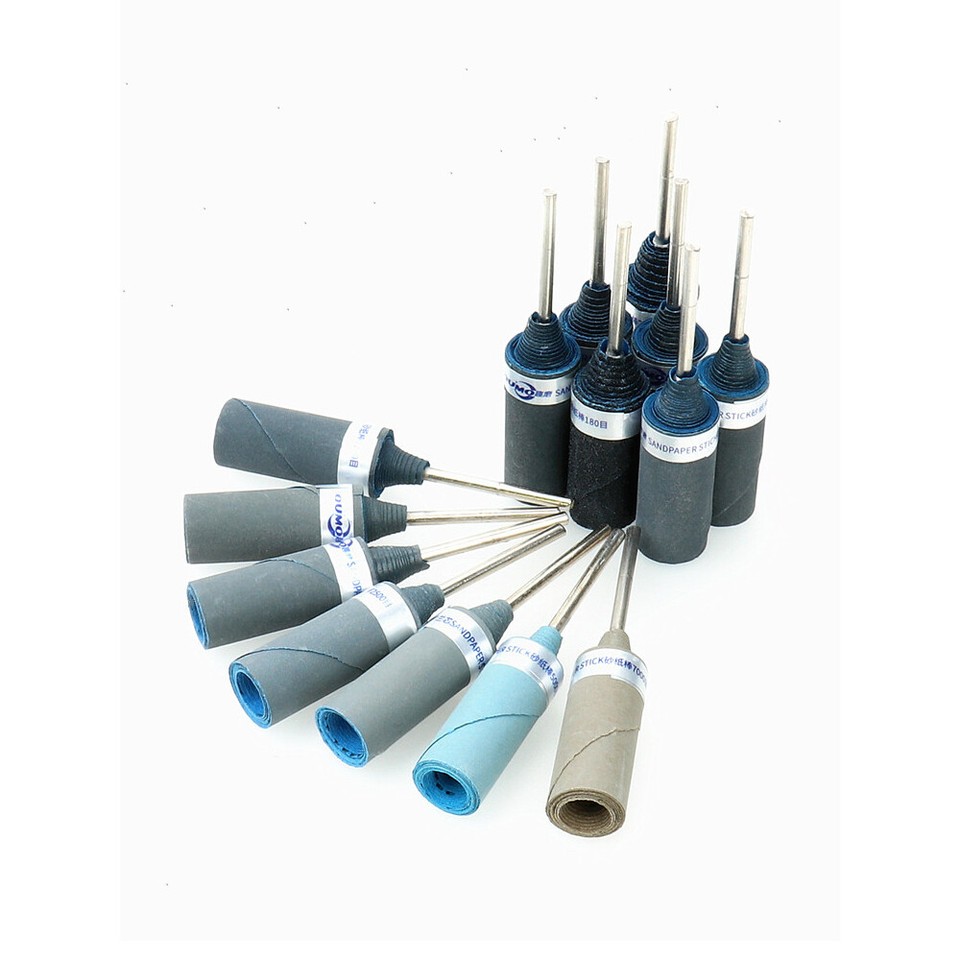 Wet Dry Sandpaper Sanding Bar Rod Abrasive 180-7000 Grit For Dremel ...