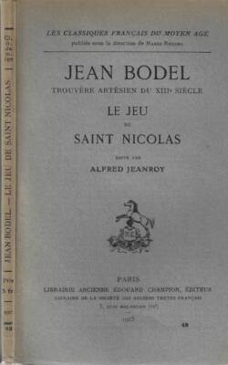 Le jeu de Saint Nicolas. . Jean Bodel. 1925. IED. | eBay