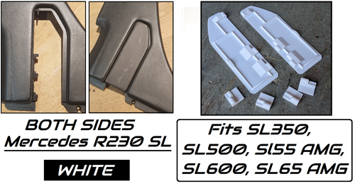 Convertible Top Flap Trim Roof Panel Cover for Mercedes R230 SL500 ...