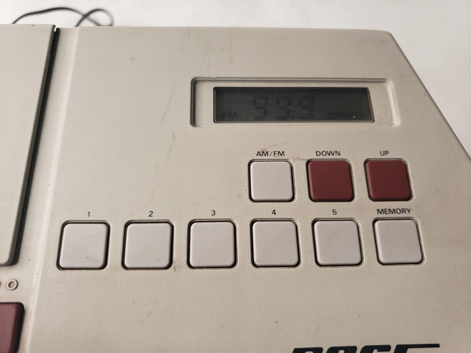 Bose AW-1 Acoustic Wave Stereo Music System AM/FM Tape Cassette 91875 ...